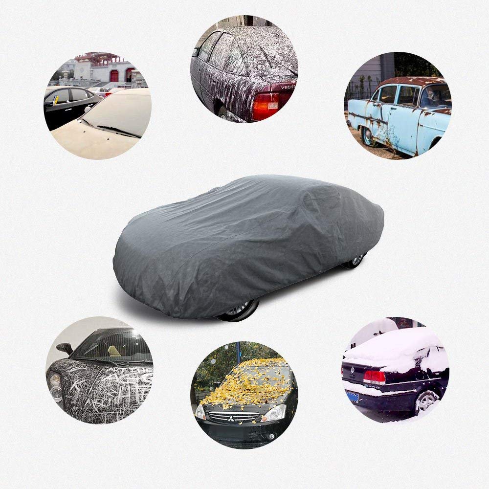 Majic LARGE Car Cover Weatherproof, NON Scratch with UV Protection, Se ...